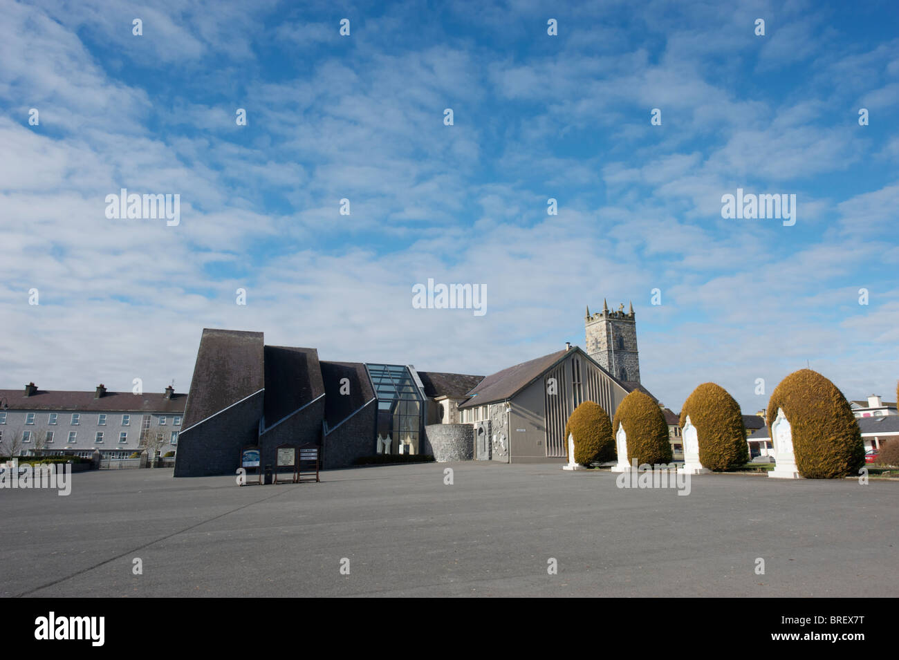 Knock Parish Church and Apparition Chapel, Knock, Co. Mayo, Ireland ...