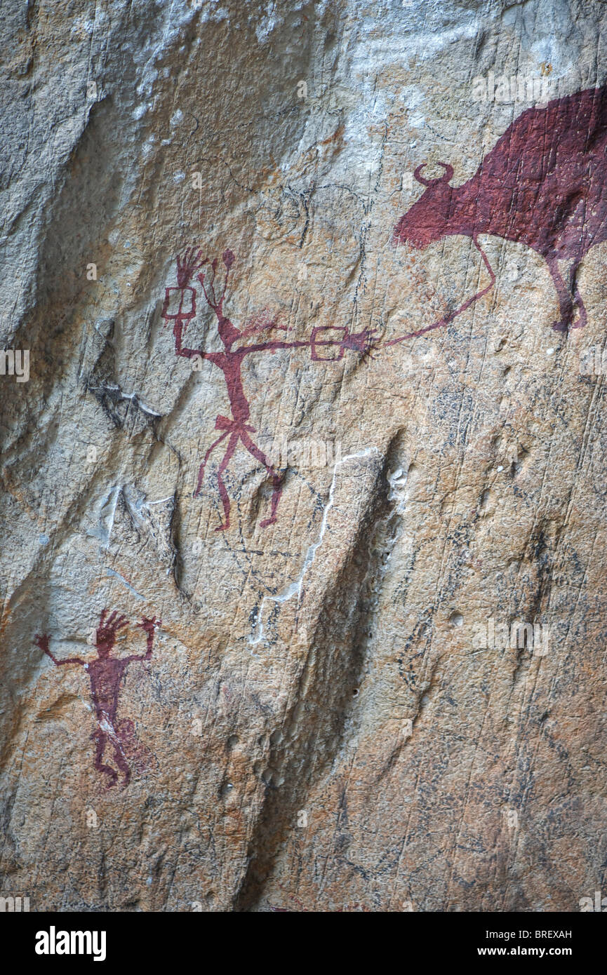Paleolithic cave paintings hi-res stock photography and images - Alamy