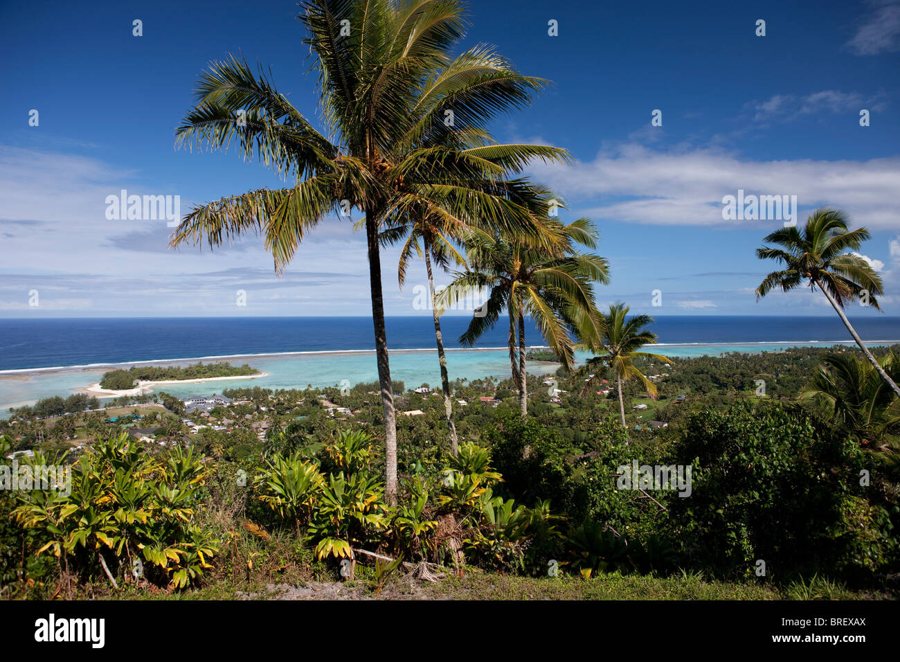 Cook islands aerial hi-res stock photography and images - Alamy