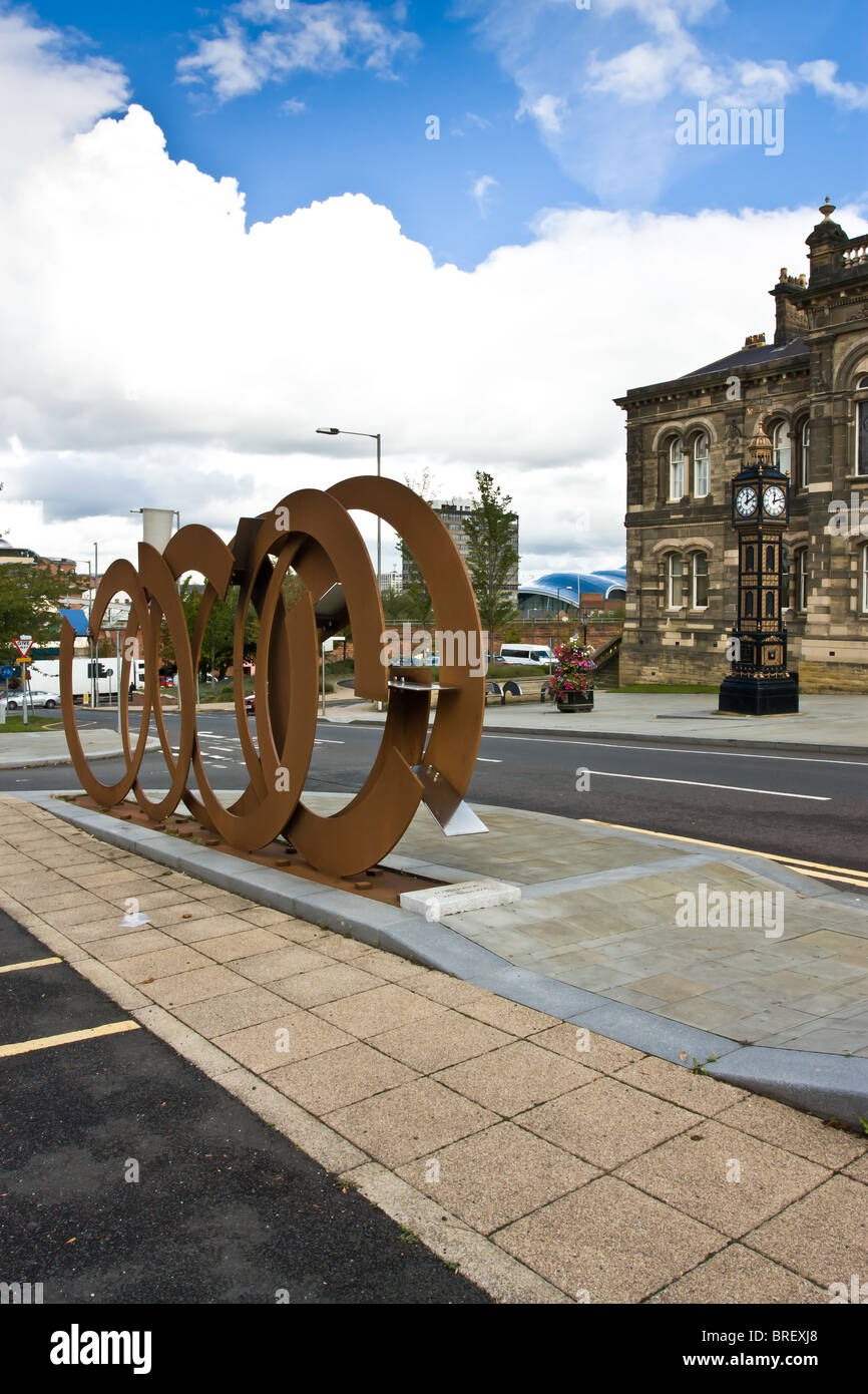 Public Art Sculpture by John Creed called Acceleration located outside ...