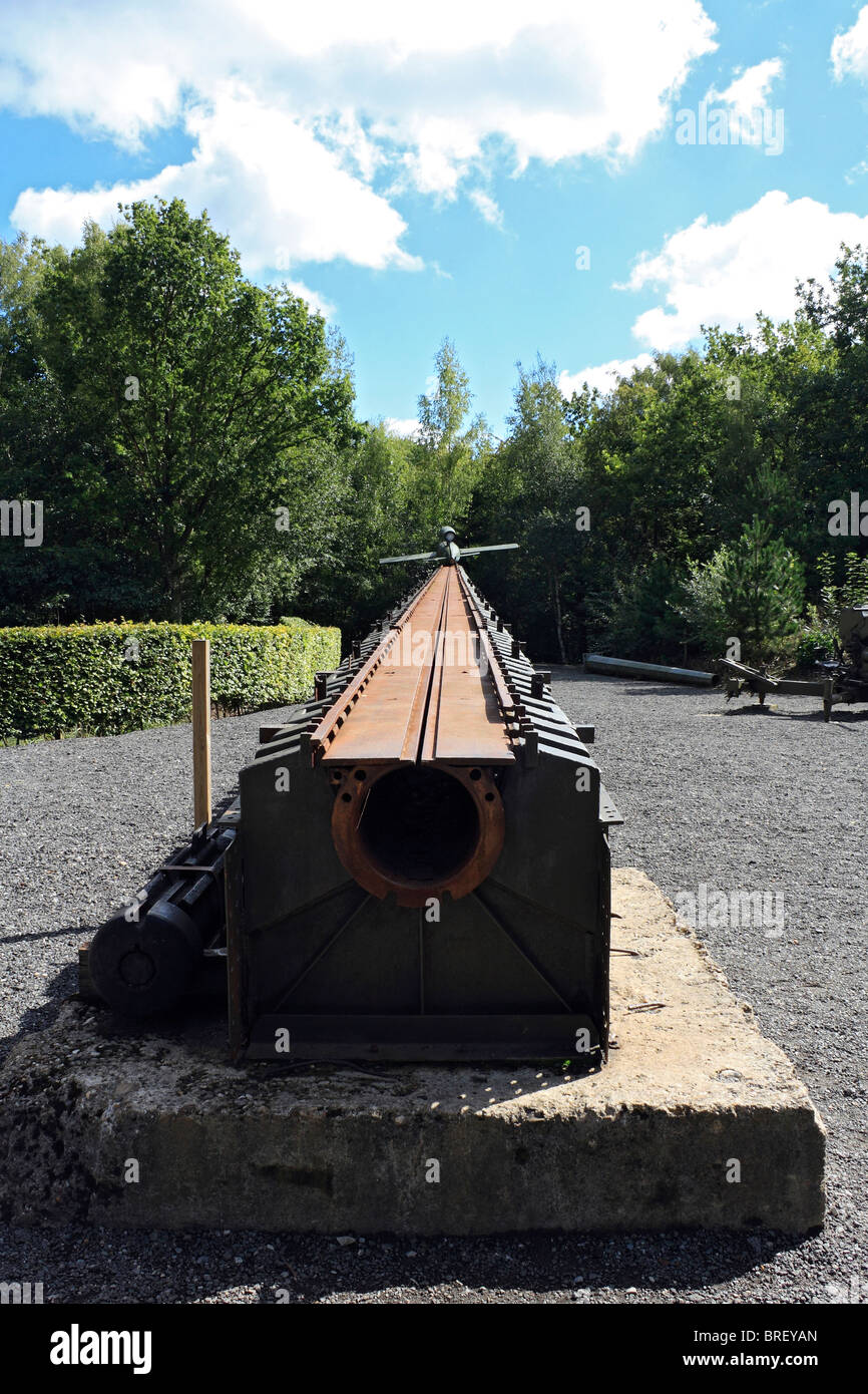 The Blockhaus at Eperlecques, a giant concrete bunker, is the V2 launch ...