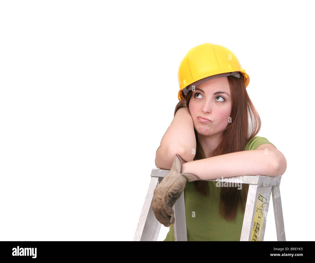 Construction worker woman hi-res stock photography and images - Alamy