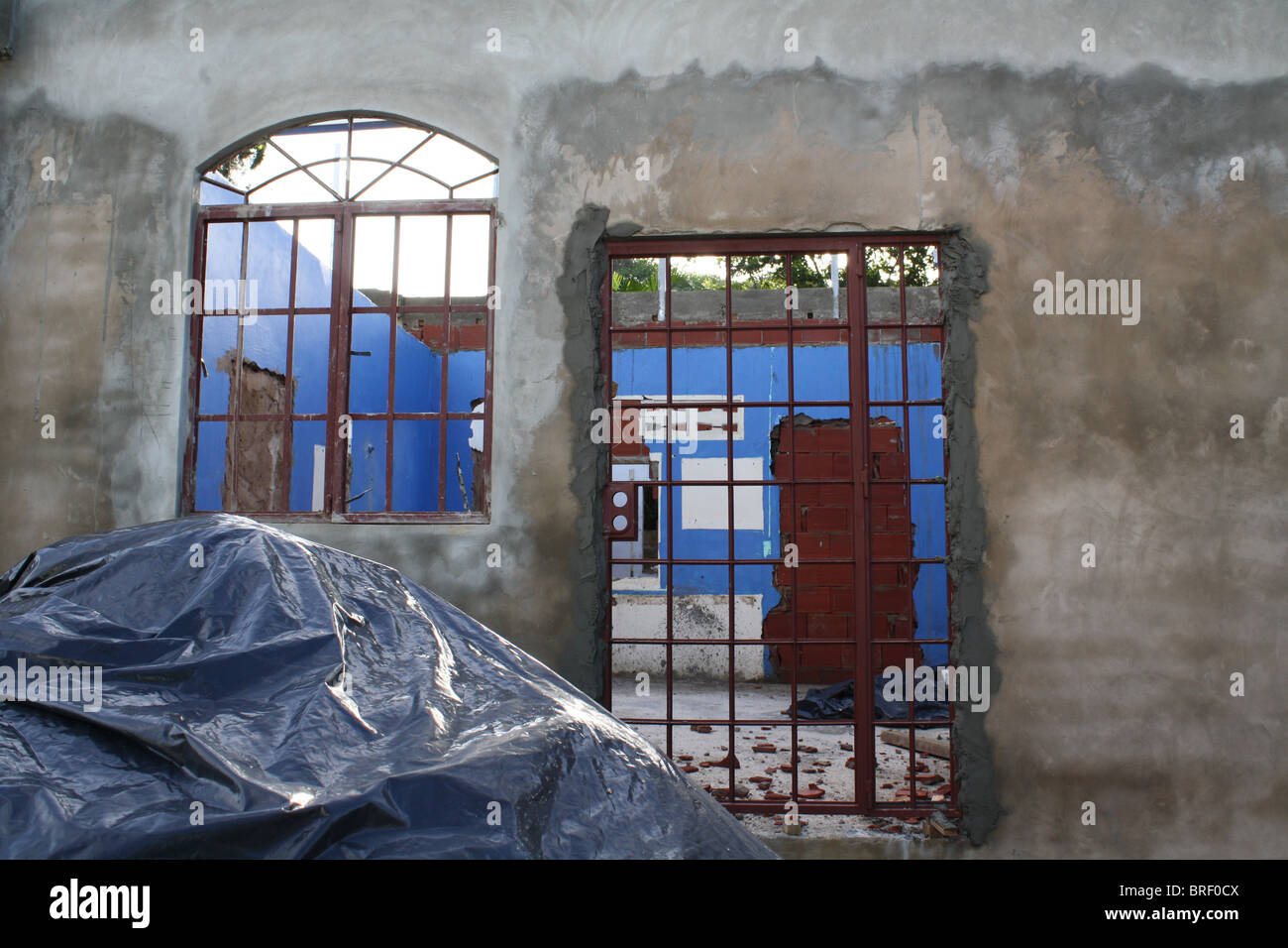Construction Of House Stock Photo - Alamy