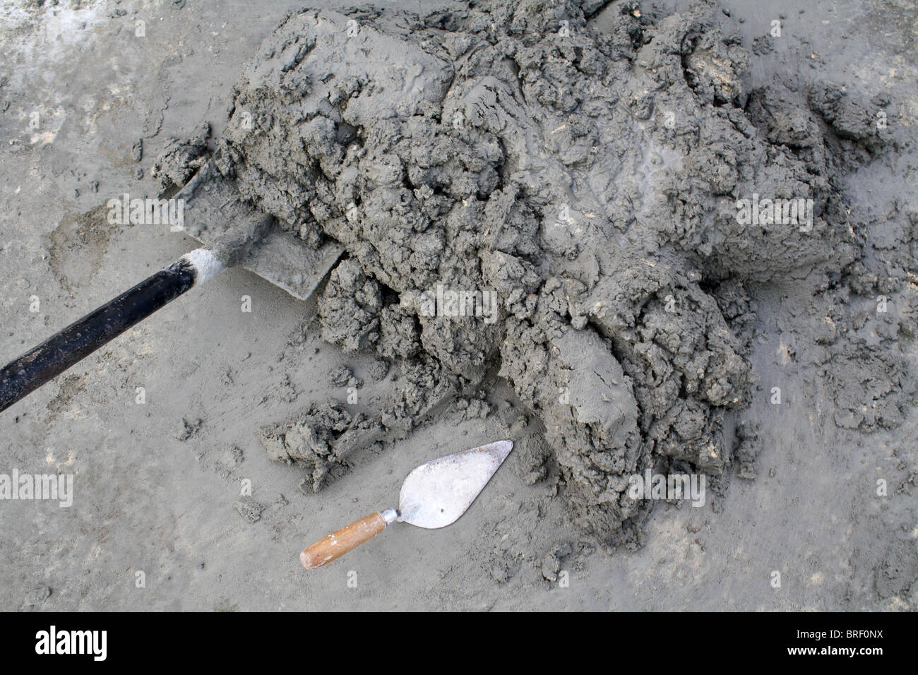 Cement For House Building Stock Photo - Alamy