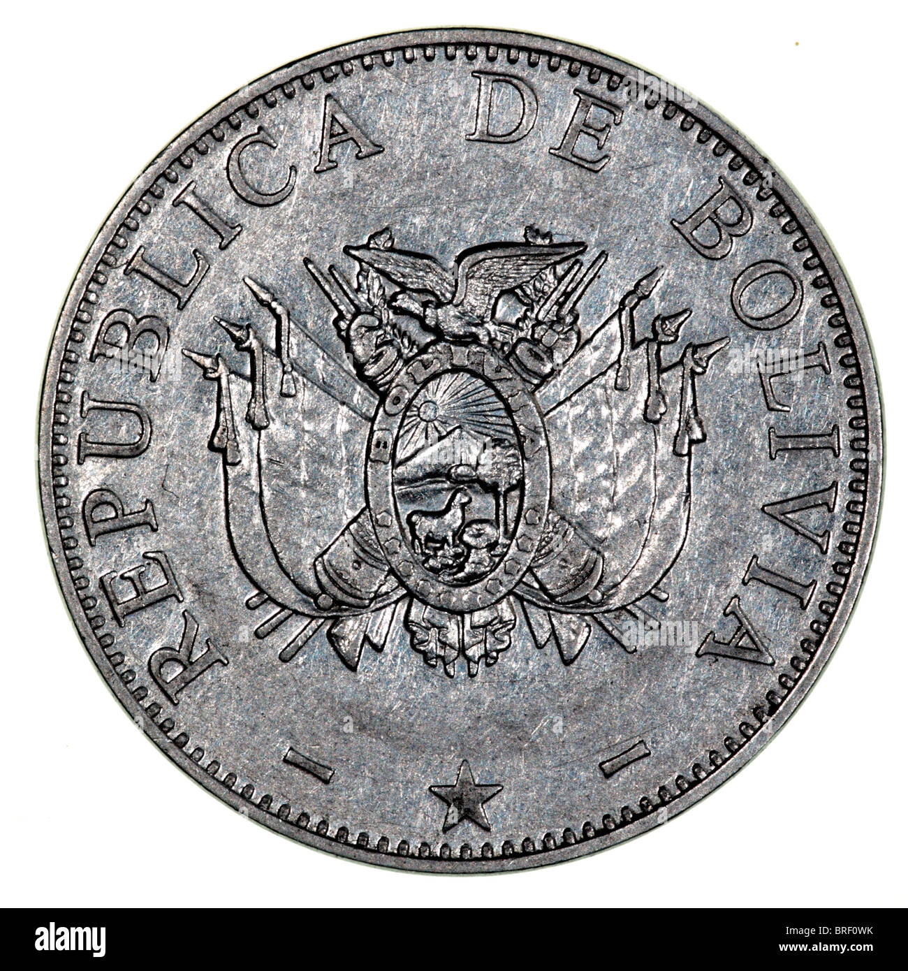 Bolivian coin hi-res stock photography and images - Alamy
