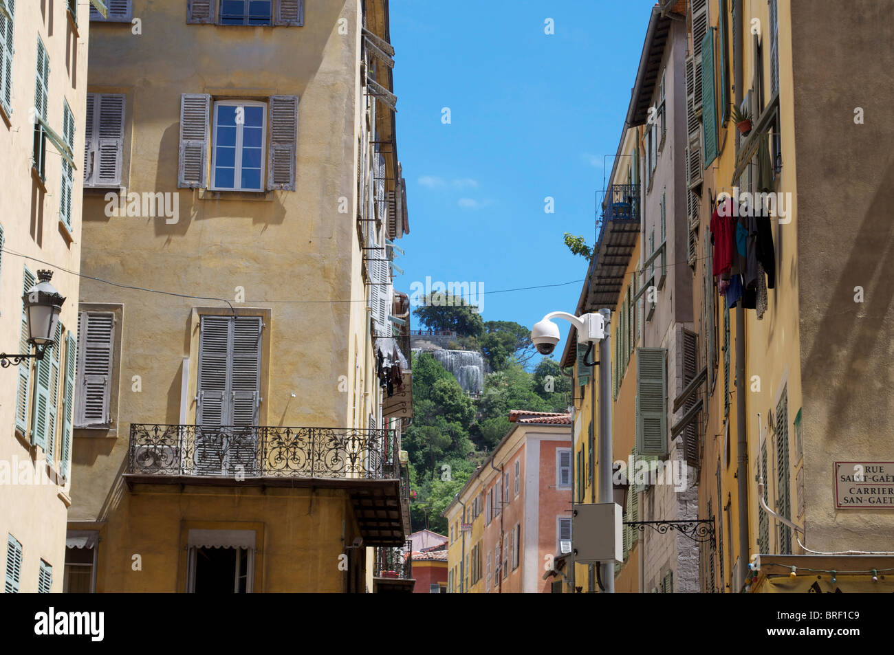 Old town in nice, france hi-res stock photography and images - Alamy
