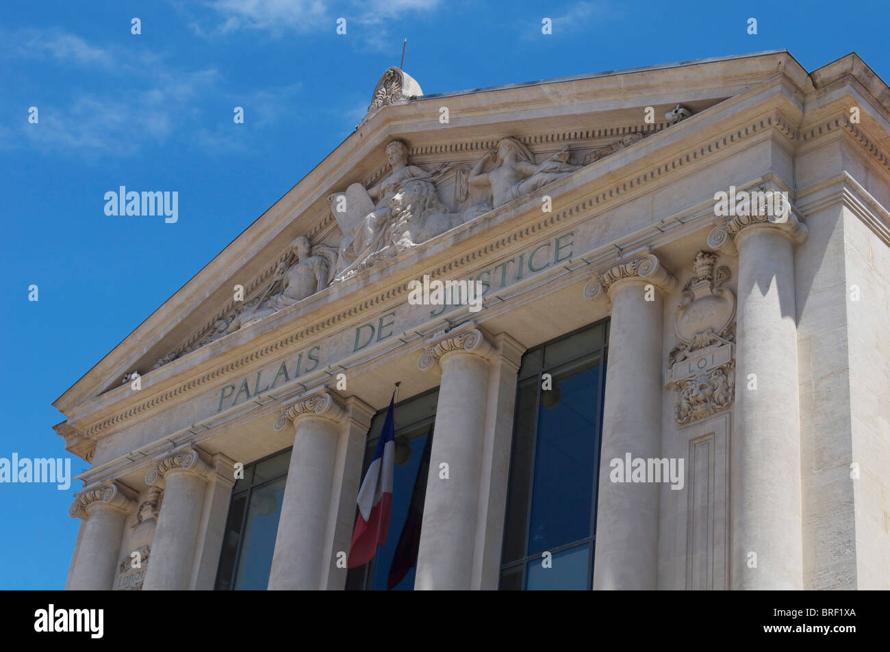 The palais de justice nice old town hi-res stock photography and images ...