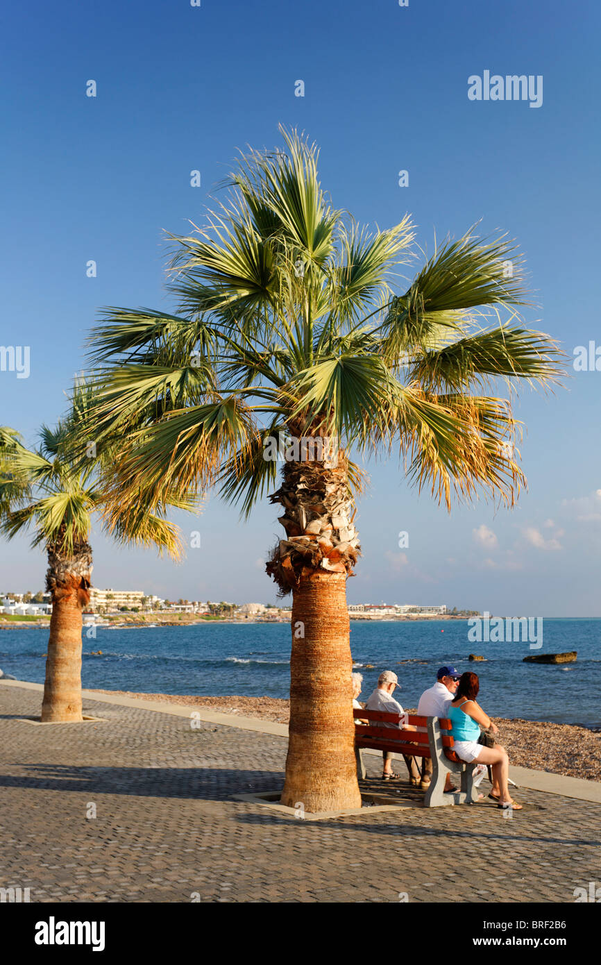 Pafos promenade hi-res stock photography and images - Alamy