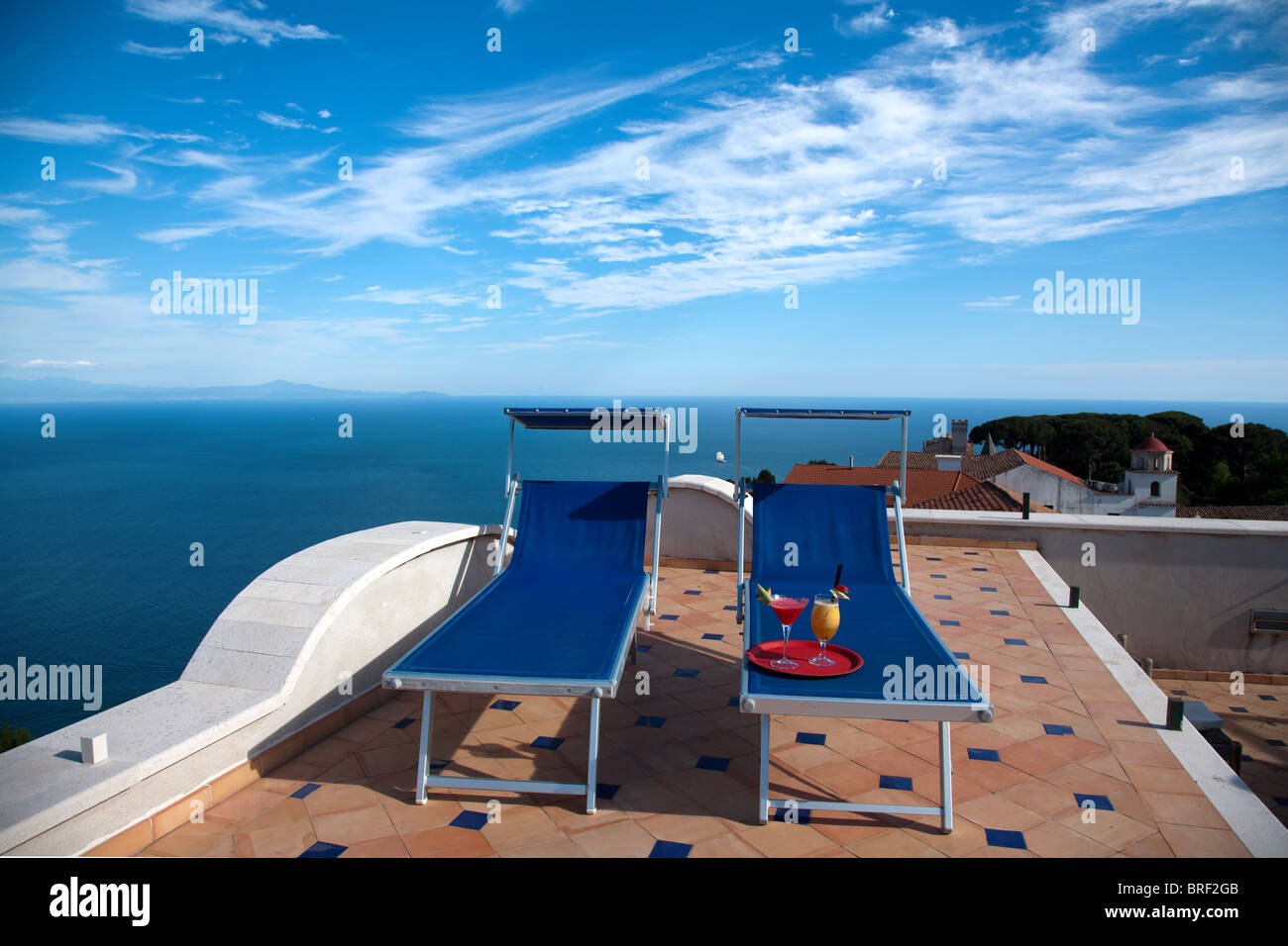 Cocktails Amalfi Coast, Italy Stock Photo - Alamy