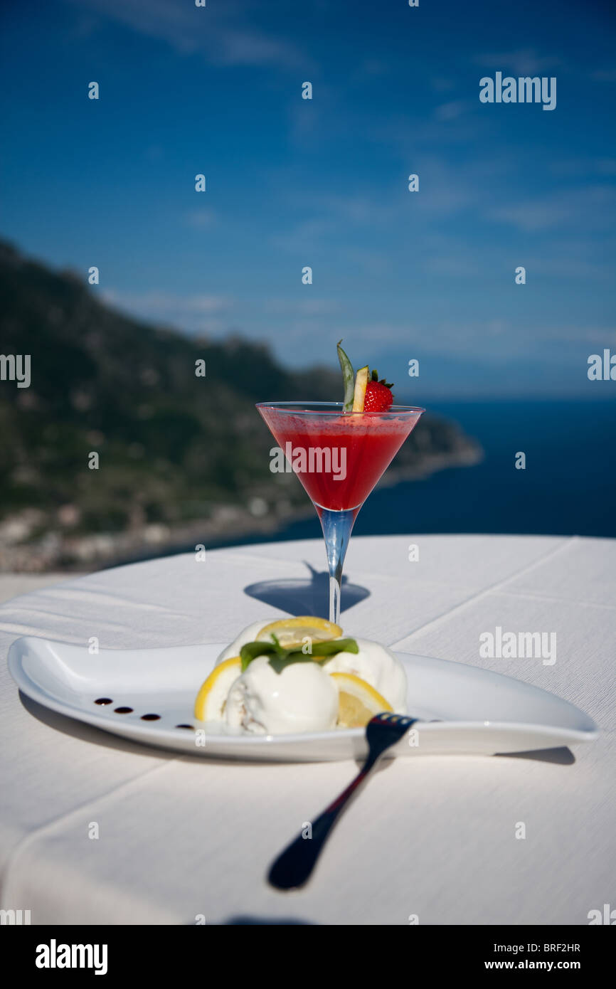 Cocktail Amalfi Coast, Italy Stock Photo - Alamy