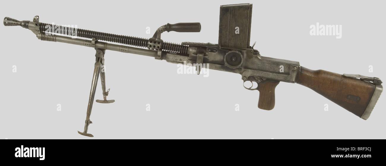 Armes à feu, FM ZB "Kulomet", calibre 8 x 57, no. 7321, réceptionné en ...