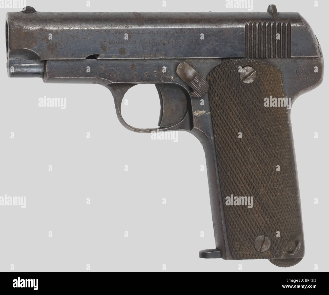 Armes à feu, Pistolet "Ruby" 1915, calibre 7,65, No. 3356, marqué sur ...