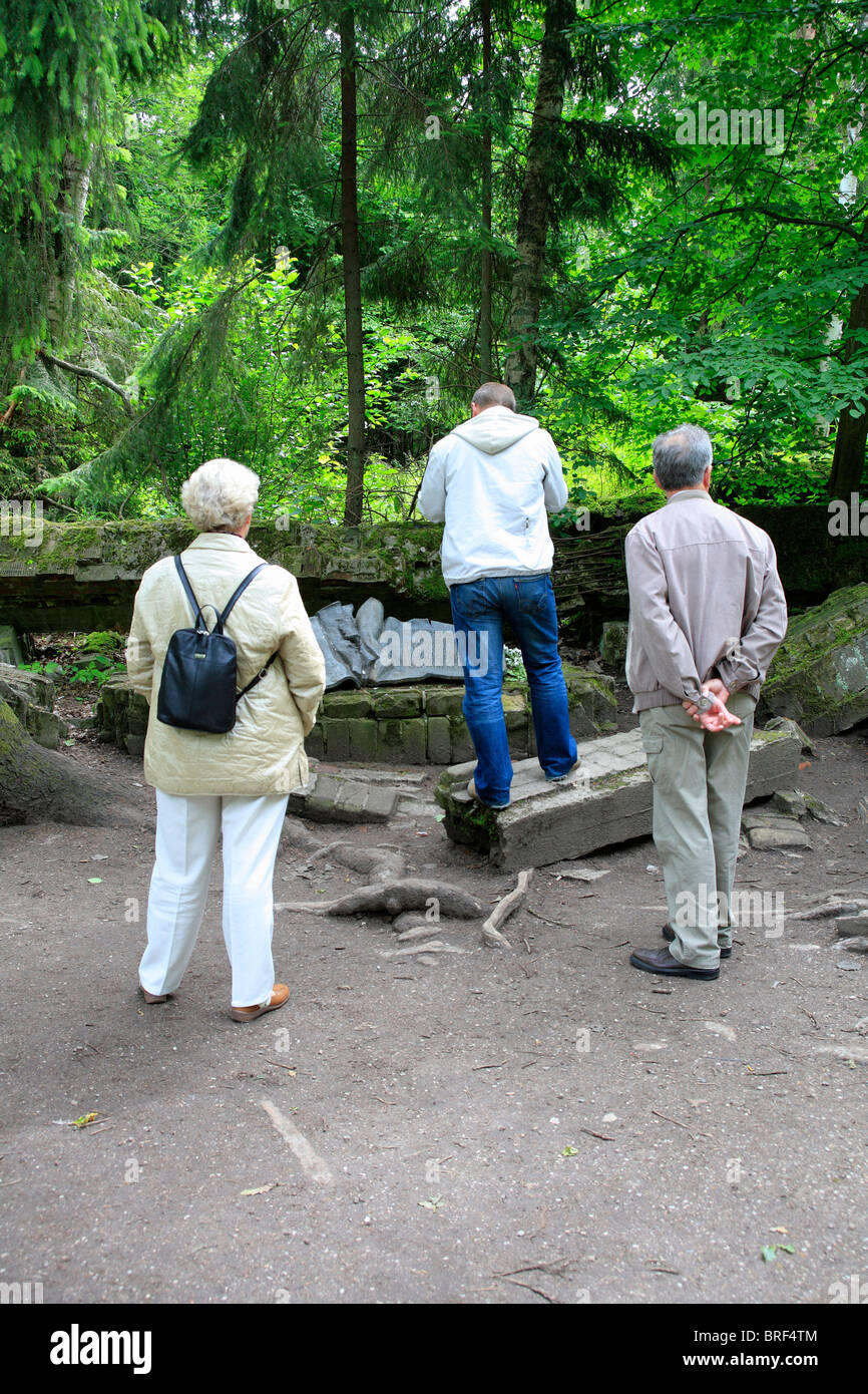 ruins of briefing room stauffenberg 20 july 1944 plot at wolfsschanze ...