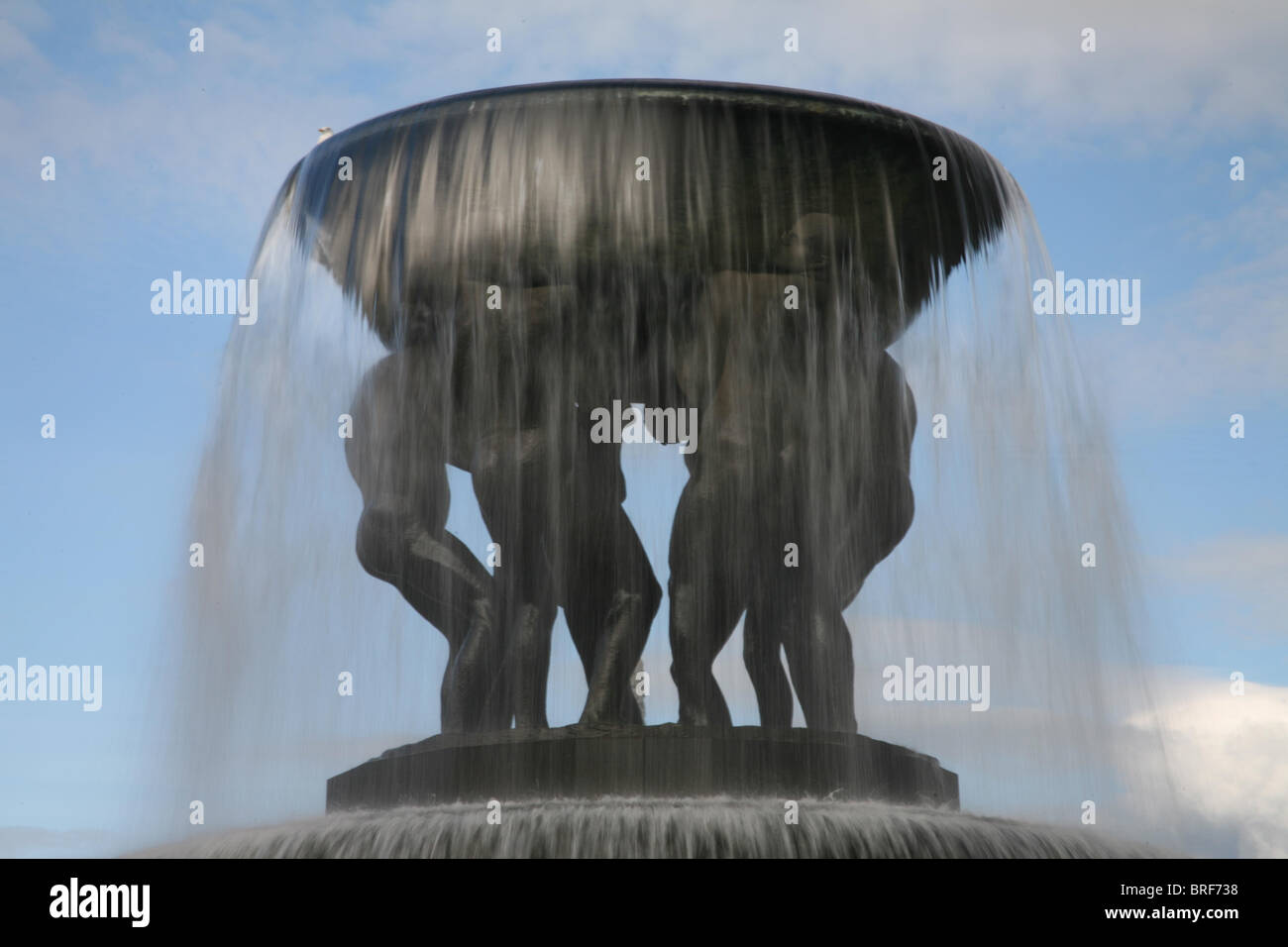 Norway's famous nude statues at Vigeland Park Oslo Stock Photo - Alamy
