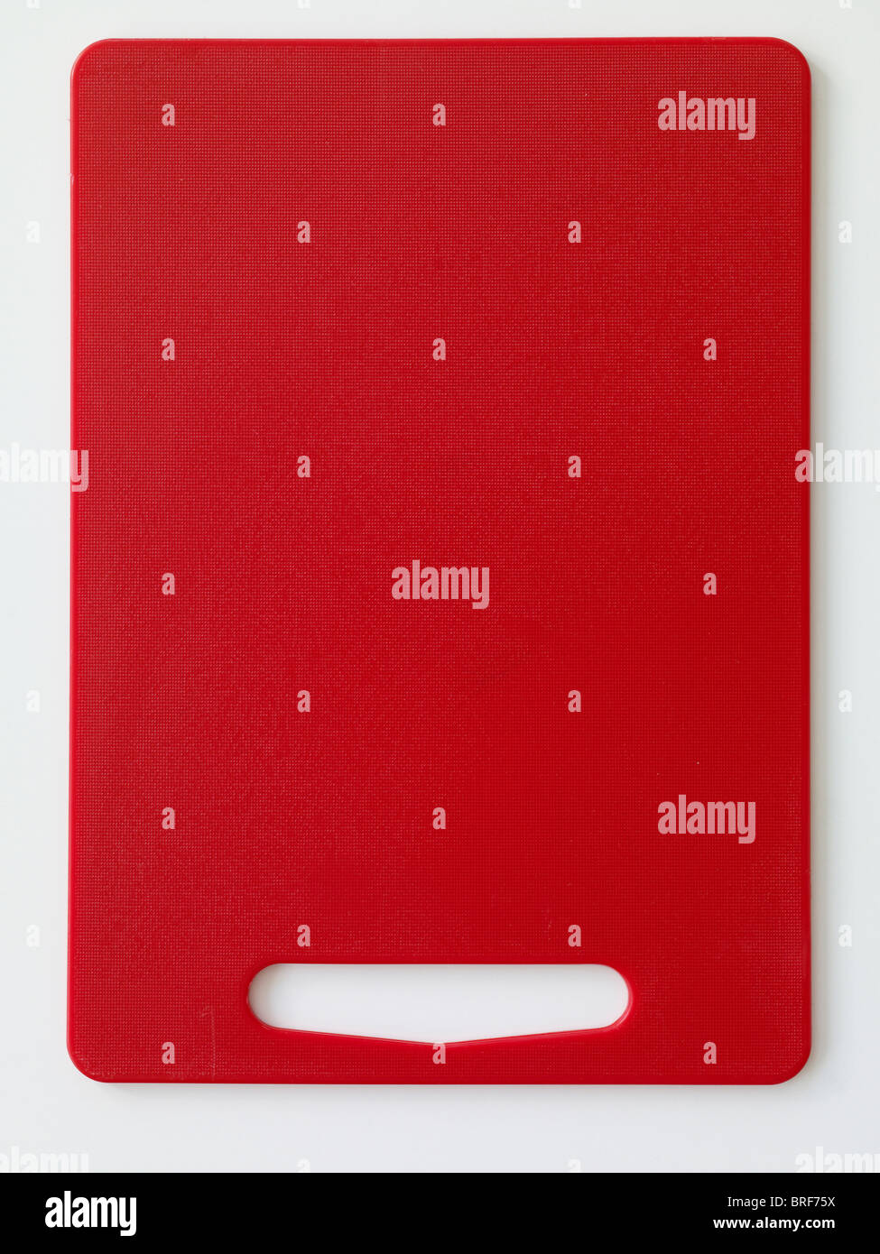 Red chopping board on white background, close-up Stock Photo - Alamy