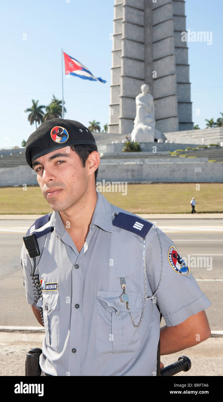 Cuban policeman hi-res stock photography and images - Alamy