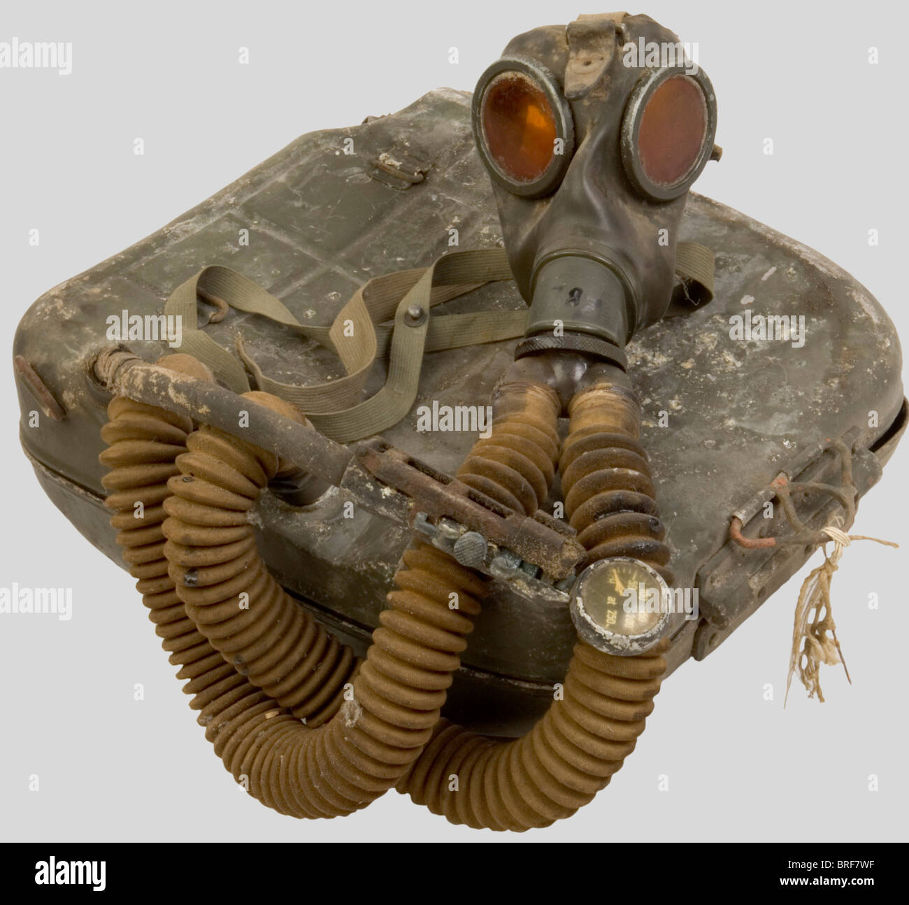 A "Heeres-Atmer", German dorsal respiratory system. Feldgrau painted ...