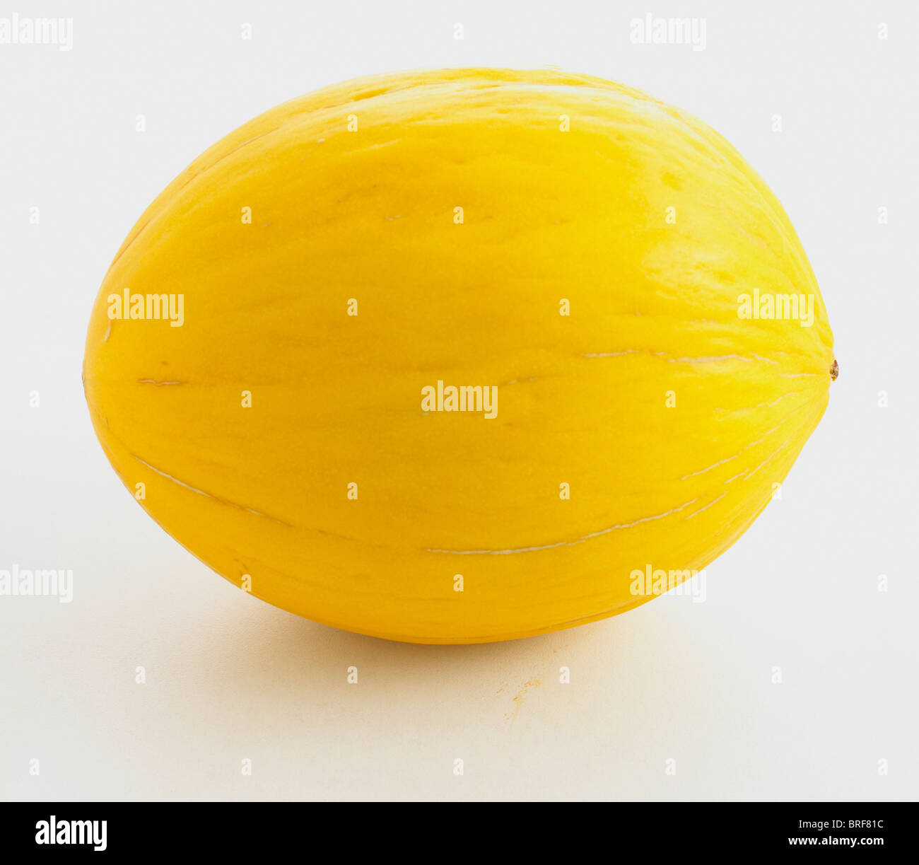 Yellow melon on white background Stock Photo - Alamy