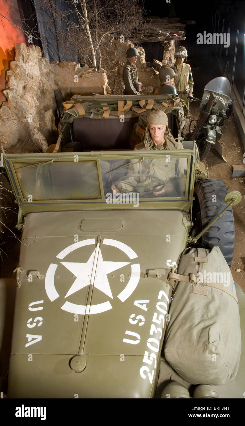 A DODGE WC56 Command car, It was built for use as a connection car, but ...