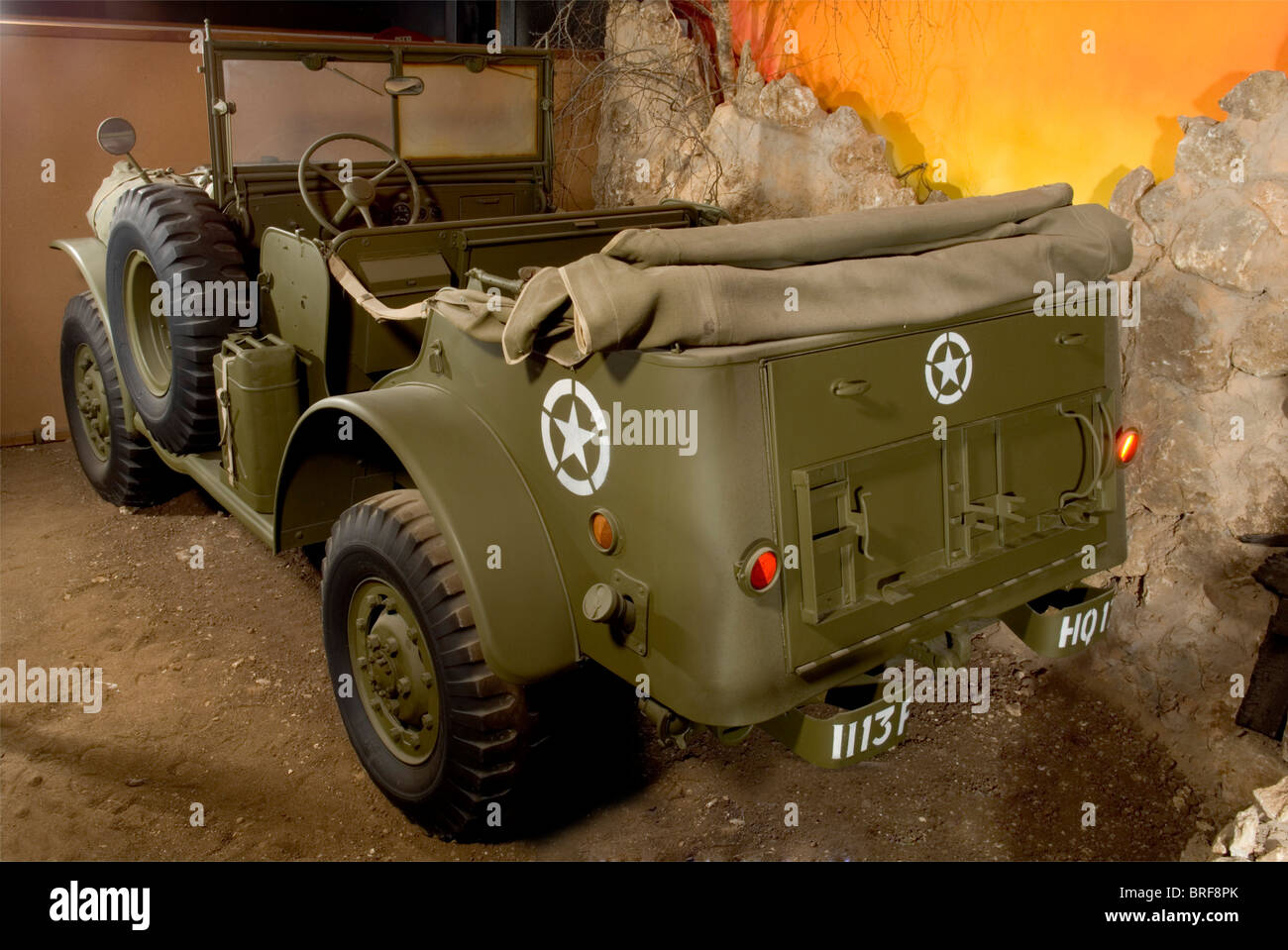 A DODGE WC56 Command car, It was built for use as a connection car, but ...