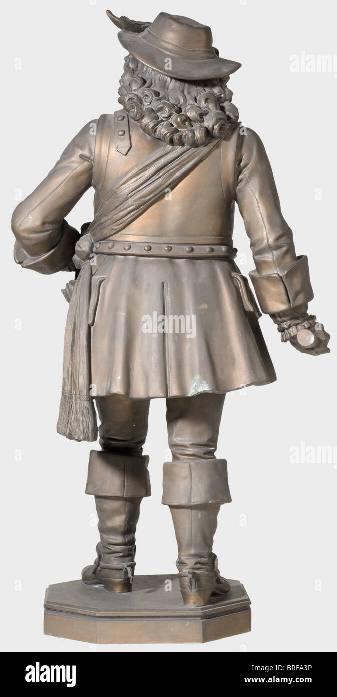 Frederick-Wilhelm I, The Great Elector (1620 - 1688) - a bronzed ...