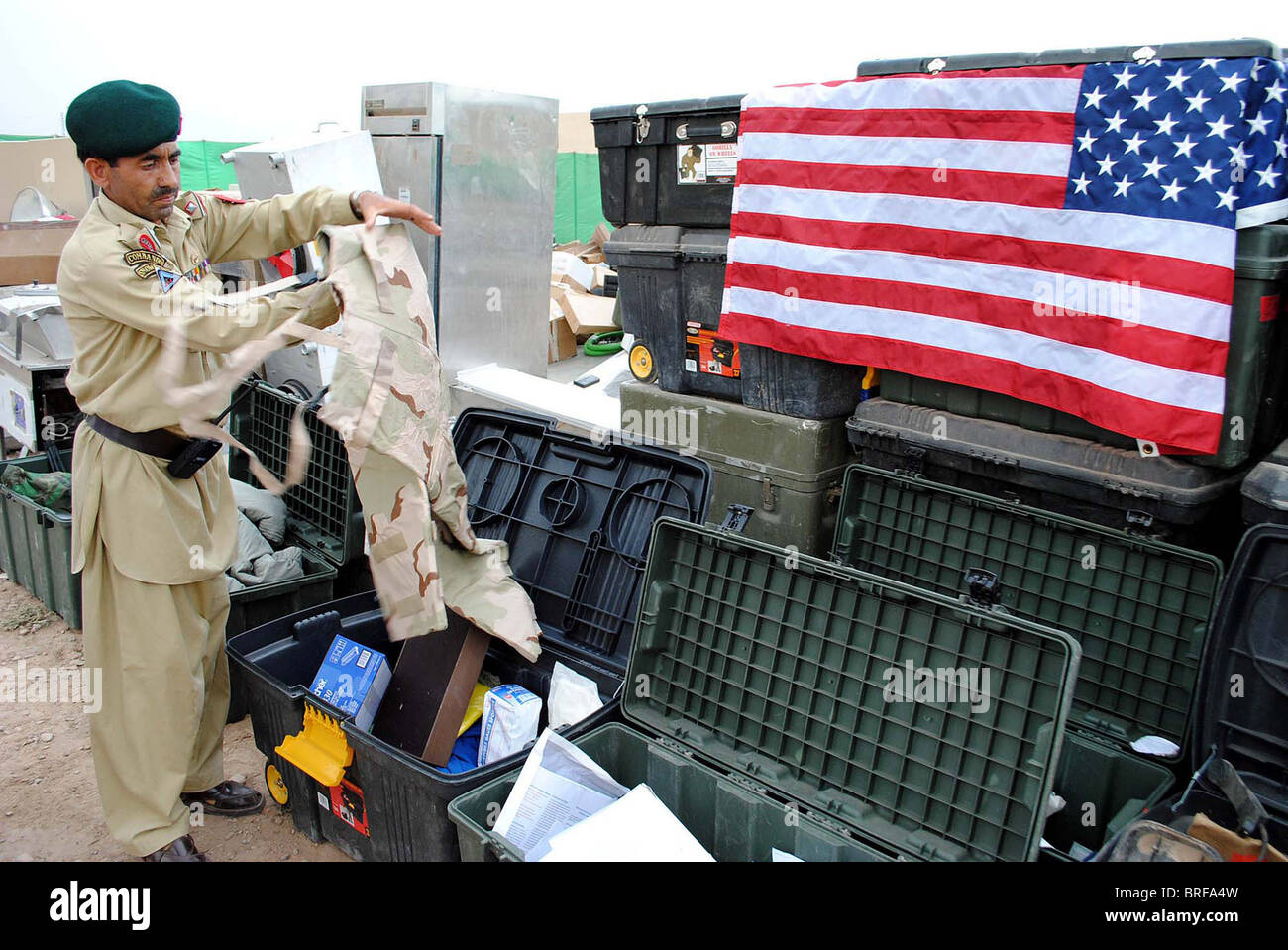 Army Officials Show Seized Goods High Resolution Stock Photography and ...