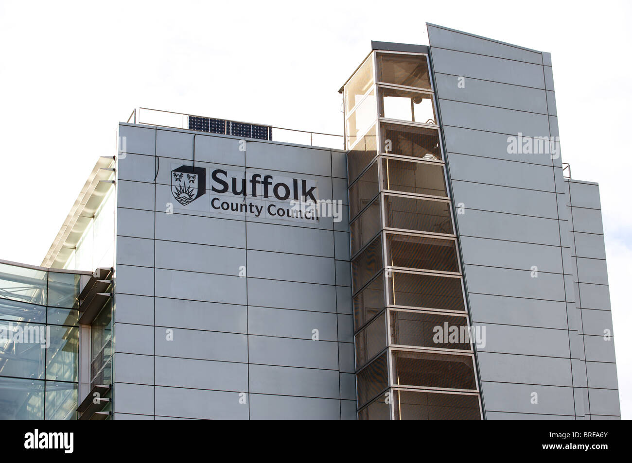 Suffolk County Council headquarters, Ipswich, Suffolk, England Stock ...