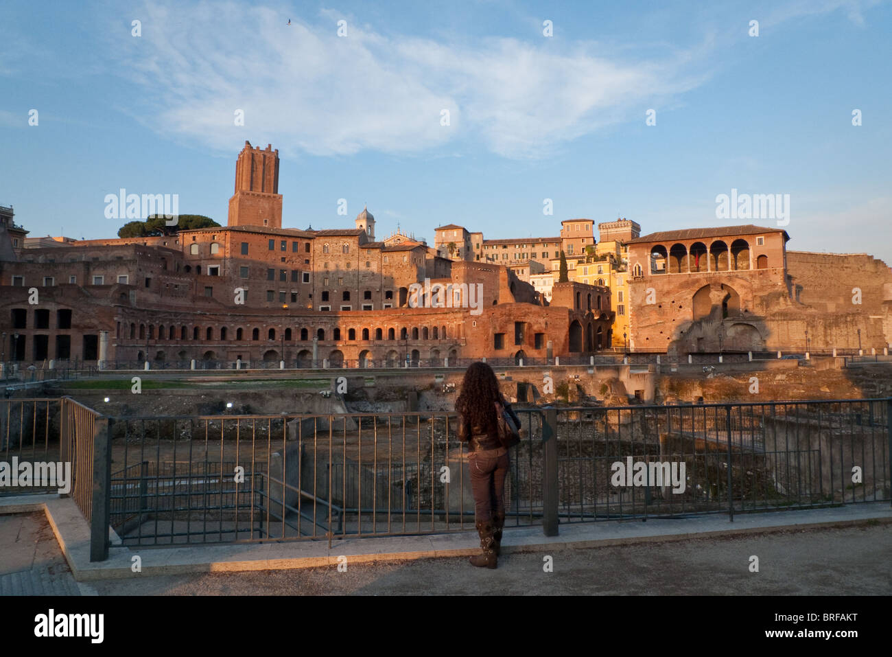 Trajan's Market (Mercatus Traiani, Mercati di Traiano) is a large ...