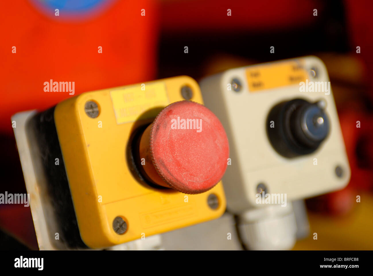 Emergency stop switches hi-res stock photography and images - Alamy