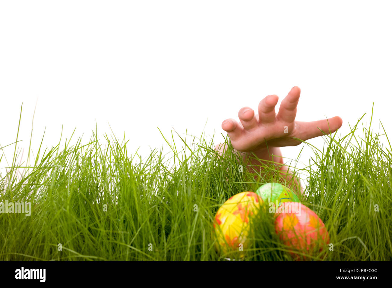 Easter egg hunt Stock Photo - Alamy