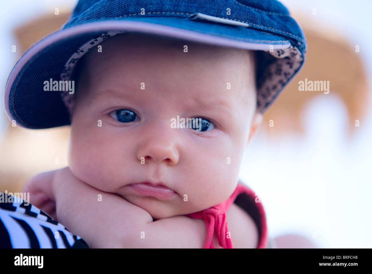 Summer Baby Girl Stock Photo - Alamy