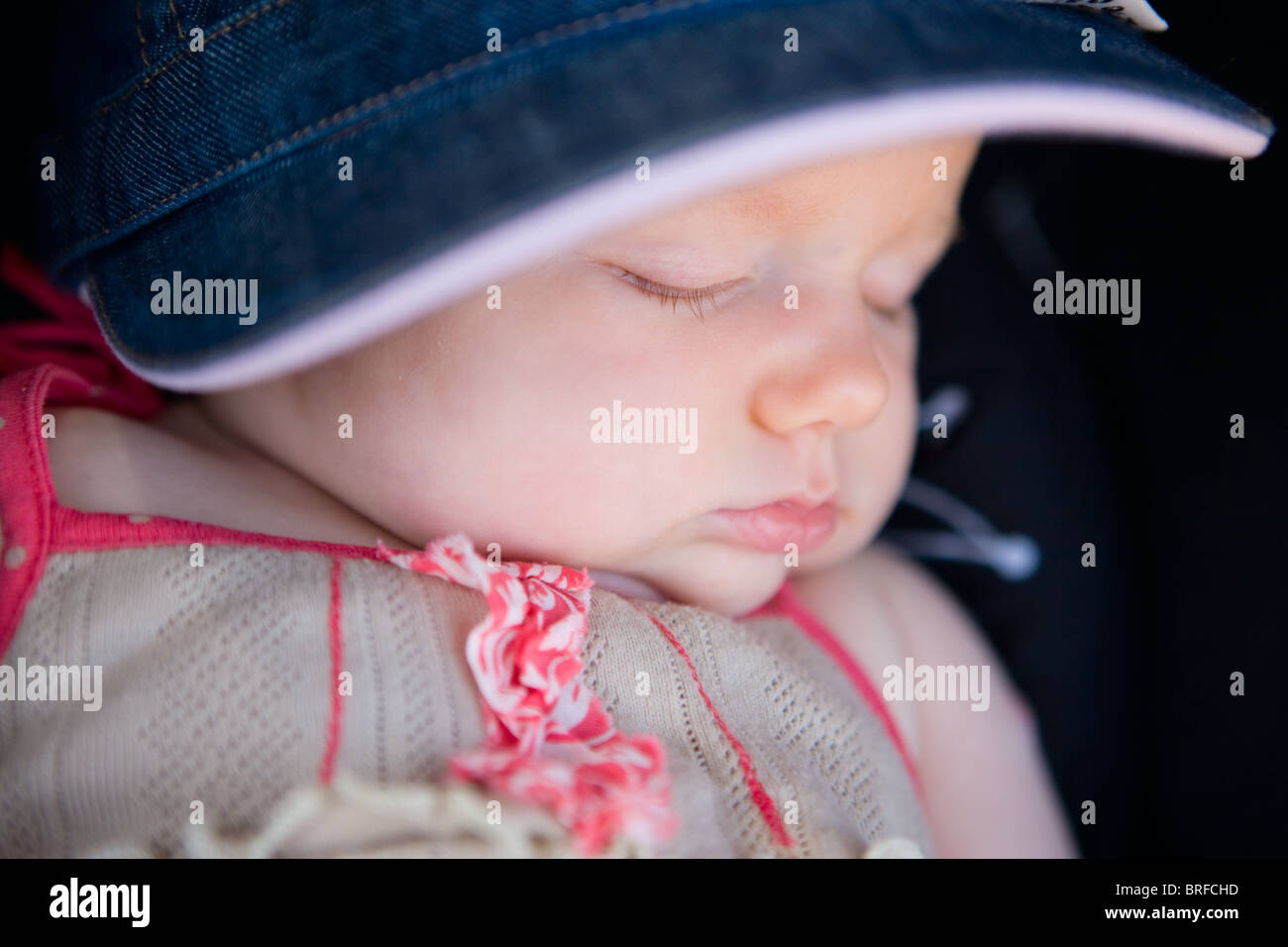 Summer Baby Girl Stock Photo - Alamy