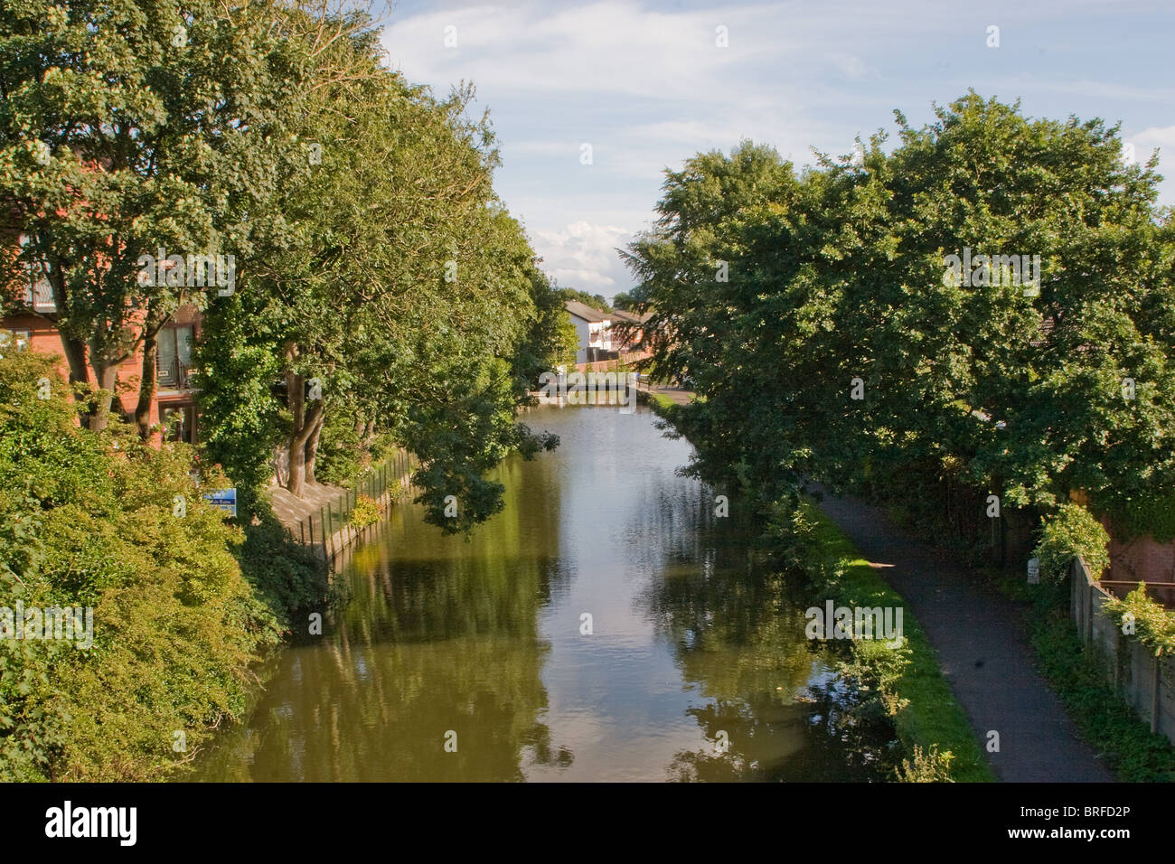 Leeds Liverpool canal Maghull Merseyside Stock Photo - Alamy