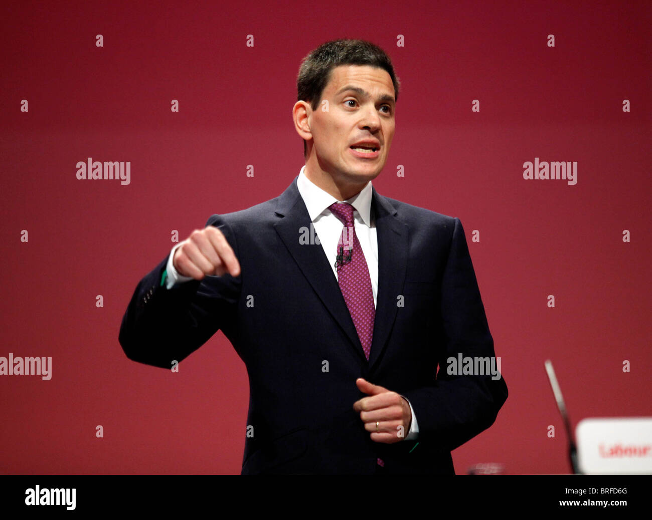 DAVID MILIBAND MP LABOUR PARTY 27 September 2010 MANCHESTER CENTRAL ...