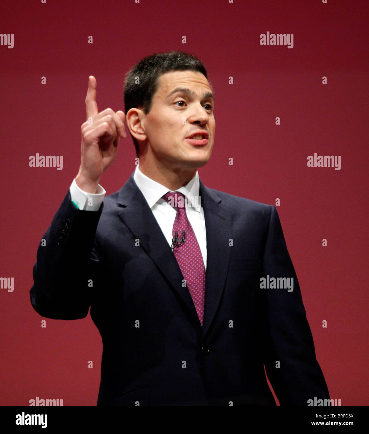 Mp david miliband hi-res stock photography and images - Alamy