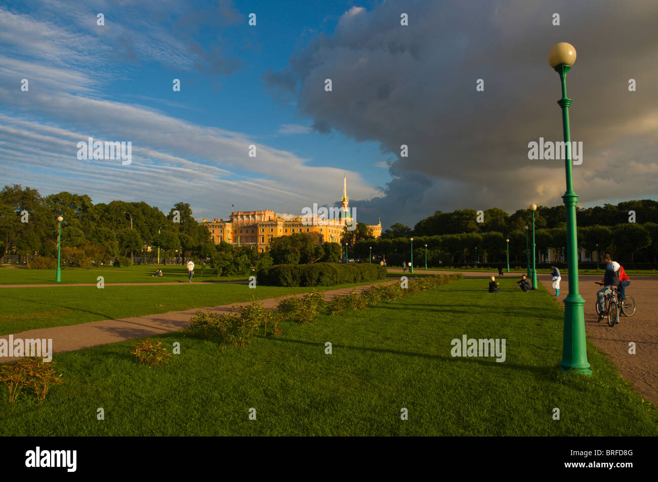 Field of Mars, park, St Petersburg, Russia Stock Photo - Alamy