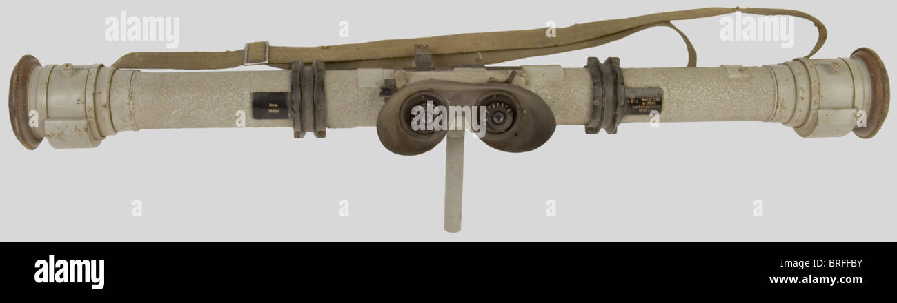 An anti-aerial 7,8x telemeter of the Heer., Light grey metal with ...