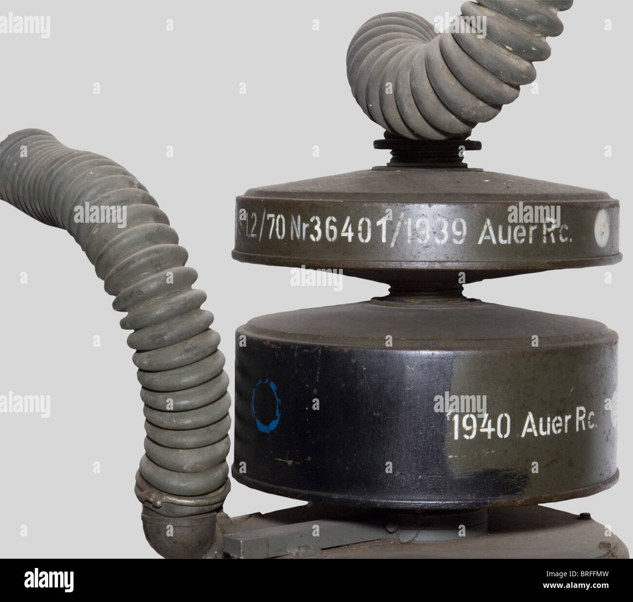 A bunker ventilation system, including ventilation shaft, valves, pipes ...