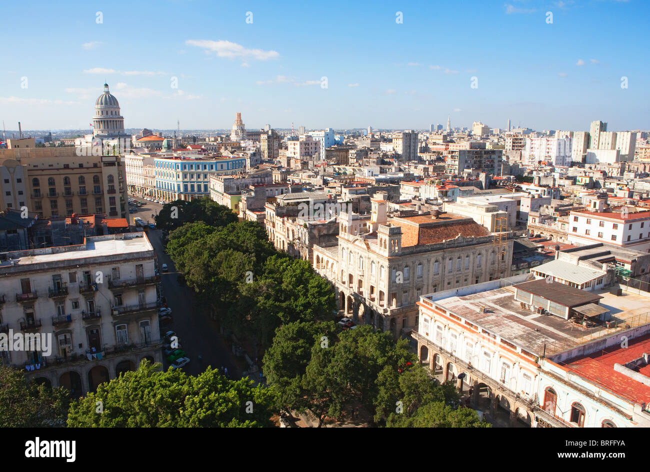 View of havana city from hotel sevilla hi-res stock photography and ...