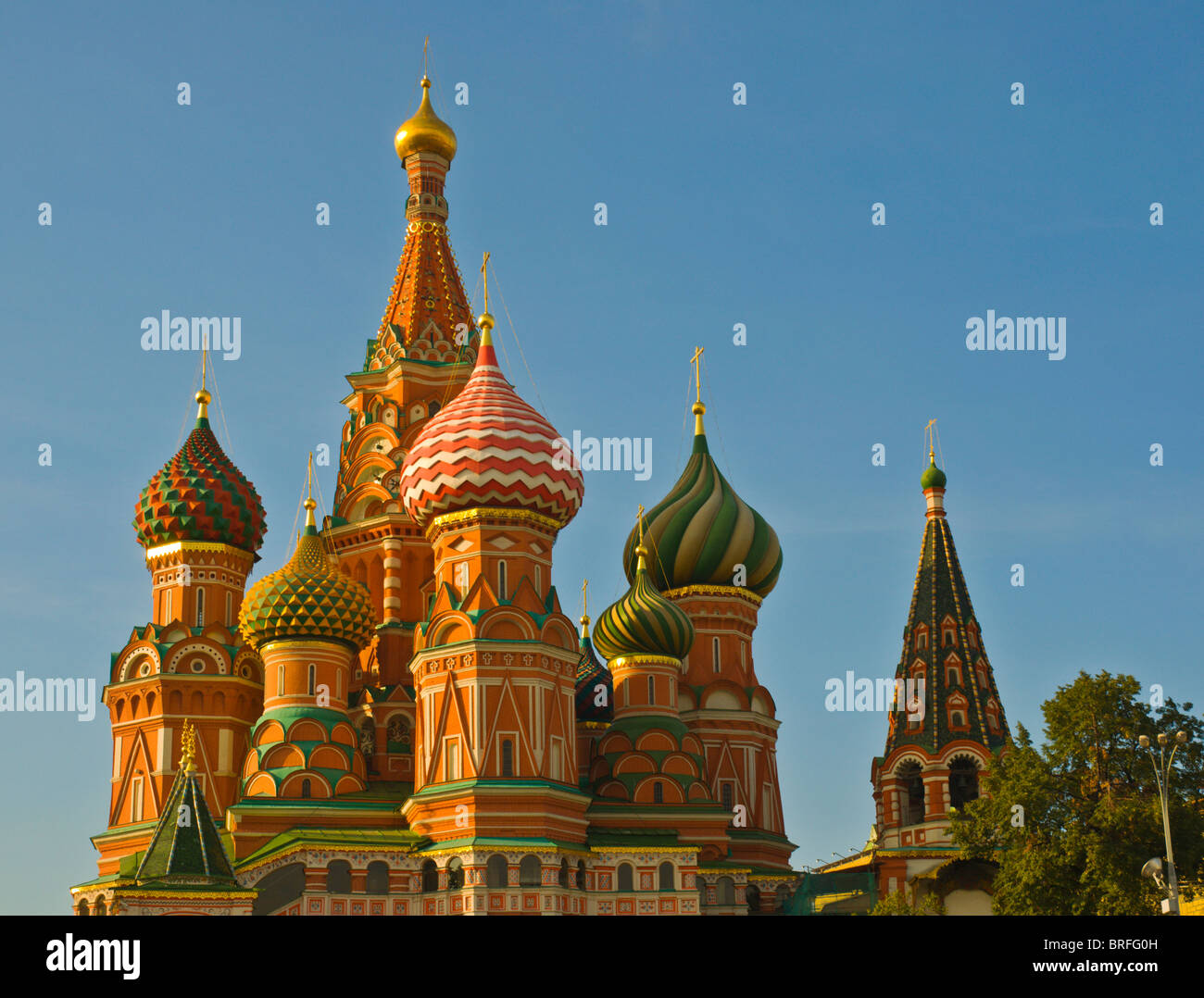 Sobor Vasilia Blazhennogo the St Basil's Cathedral at Krasnaya ...