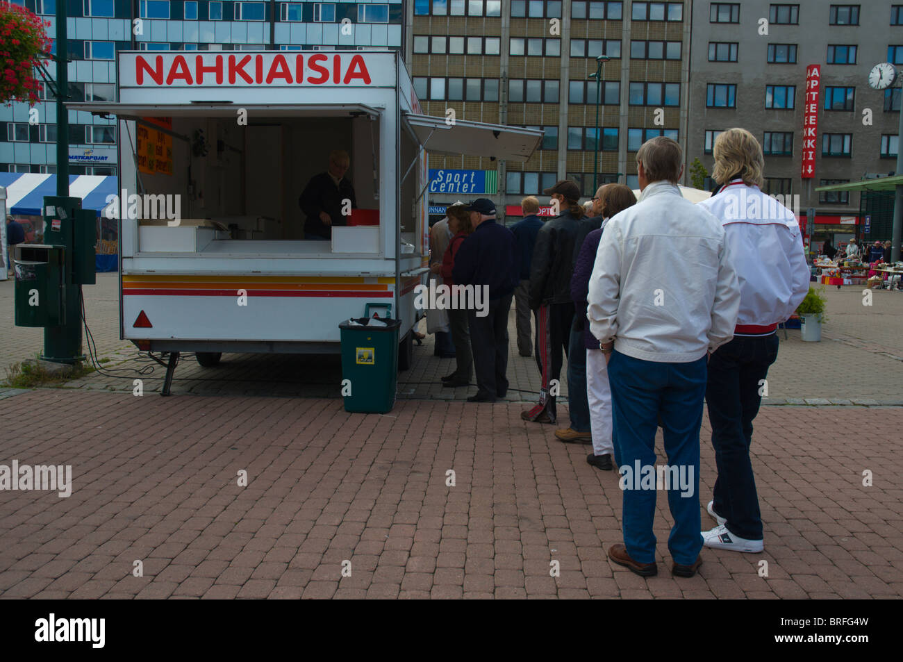 Queue finland hi-res stock photography and images - Alamy