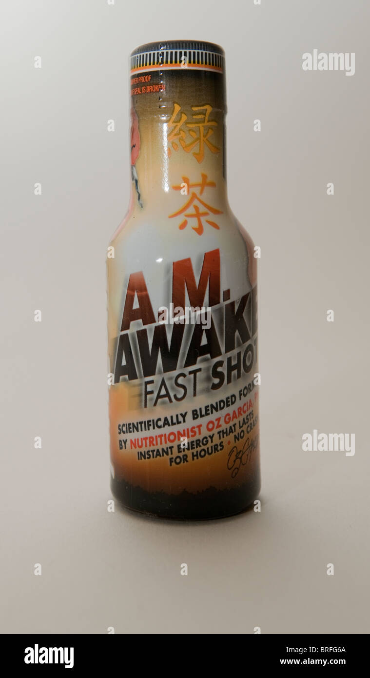 A.M. Awake Arizona beverages energy drink Stock Photo - Alamy