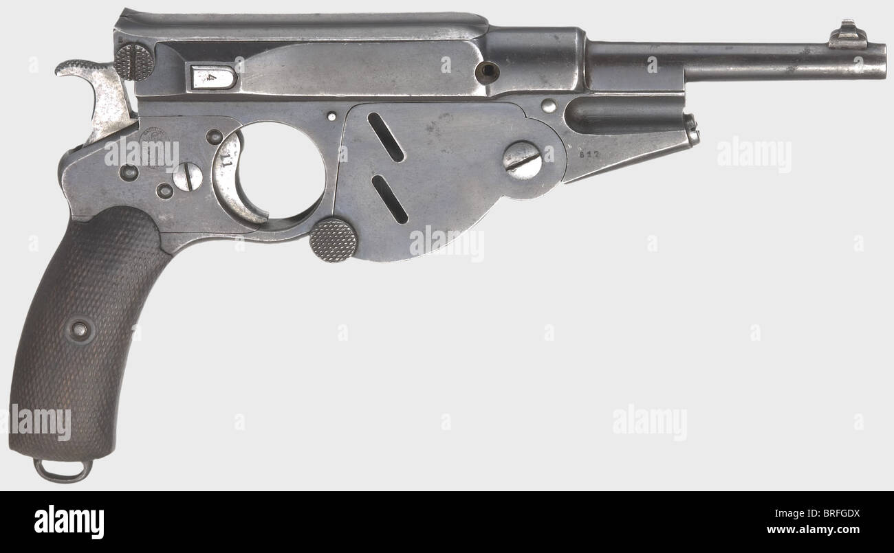 Bergmann mod 1896 no calibre hi-res stock photography and images - Alamy