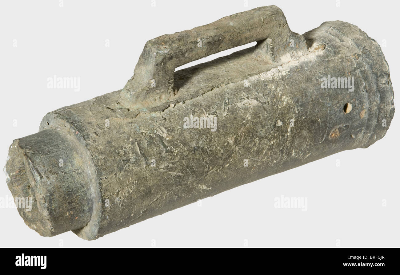 A breech piece, for a breech-loading cannon, German, 16th century ...