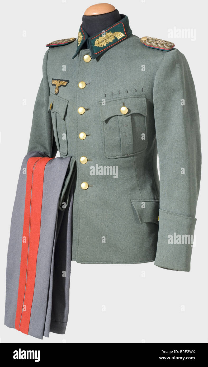 A service uniform for a Ministerial Director,in Army Administration.An ...