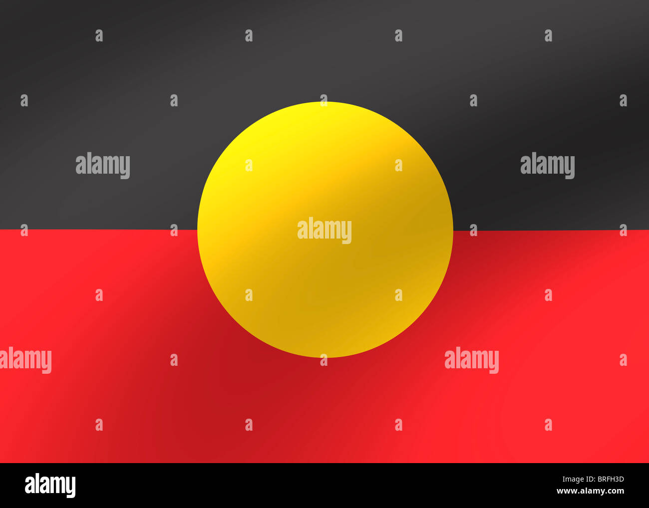 Aboriginal flag Aborigine Aborigines Aborigin Stock Photo - Alamy