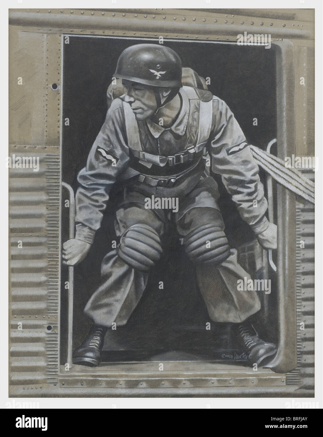 White male in military hi-res stock photography and images - Alamy