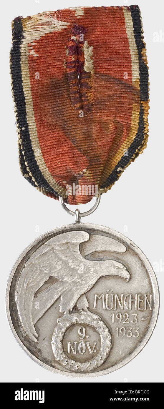 Decoration of 8/9 November 1923,the so-called "Blood Order". First ...