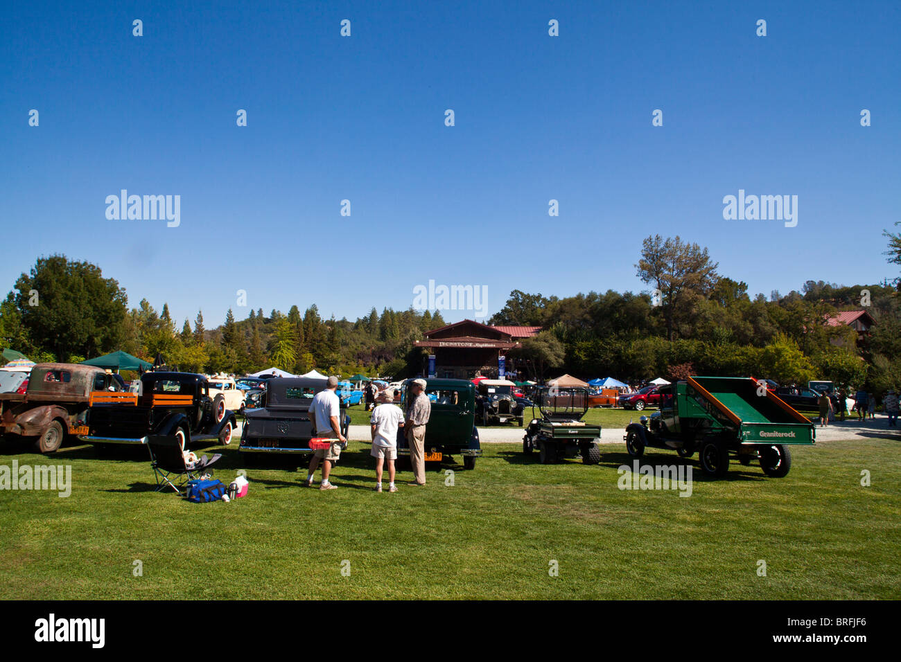 An overview photo of the Ironstone Winery Concours D'elegance in ...