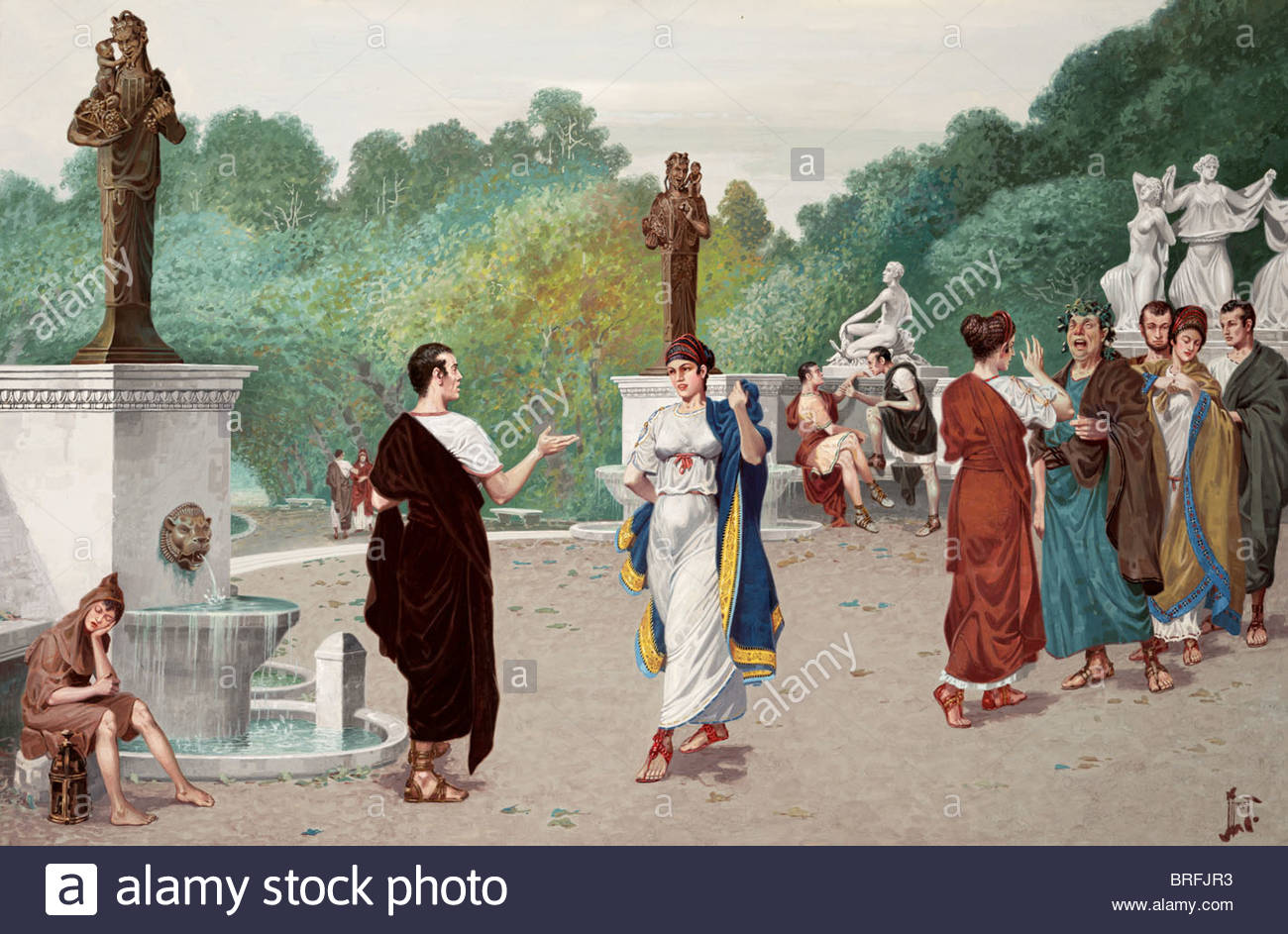 Ancient Roman Women Statues Stock Photos & Ancient Roman Women Statues ...